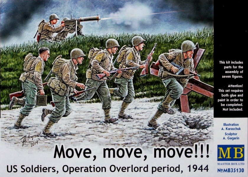 "Move, move, move!"Overlord'44 1/35