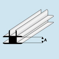 Plastiek profielen T-connector